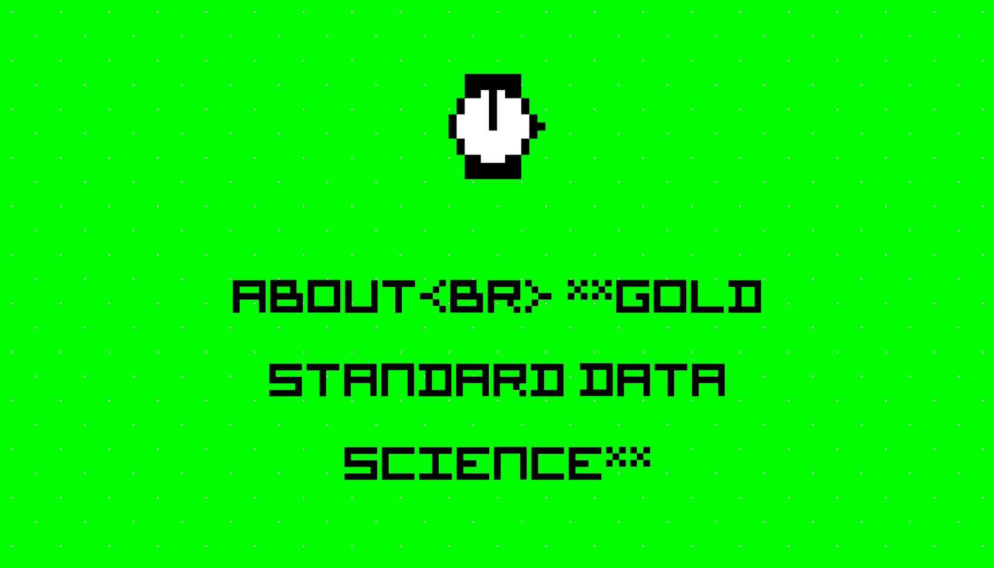 About Gold Standard Data Science on HackerNoon